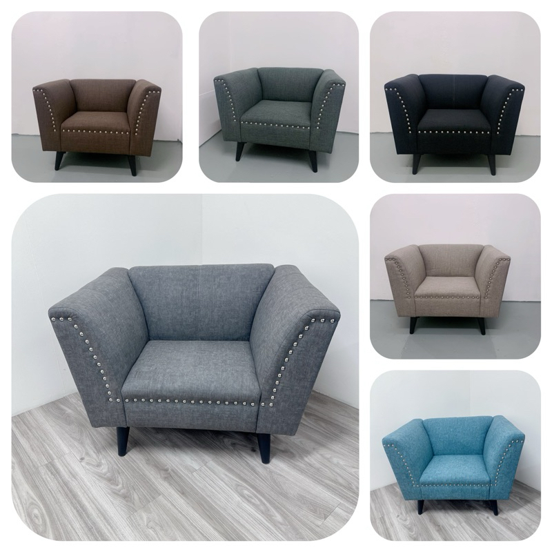 Modern Design /1 Seater Sofa / Single Wing Sofa / Design by SSF ...