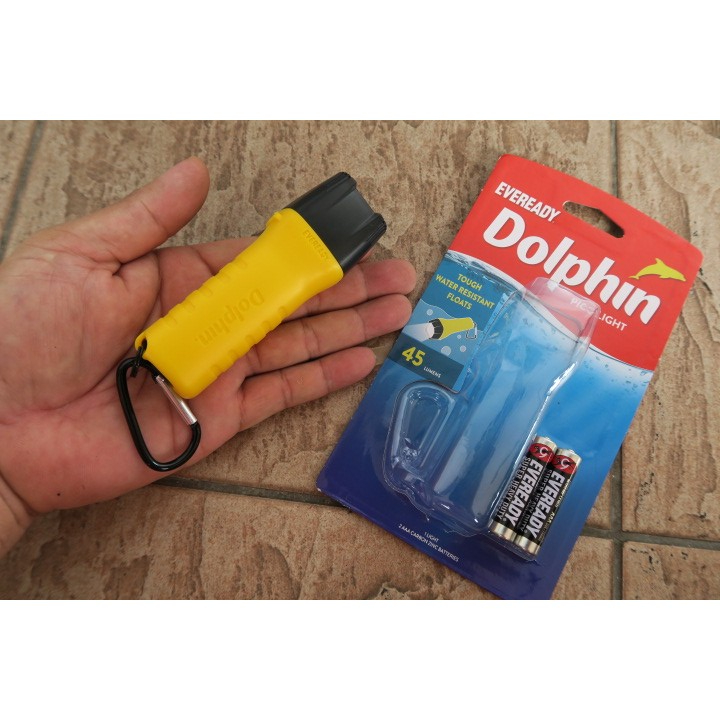 Eveready Dolphin Waterproof 45-Lumens LED Pico Torch Light | Shopee ...