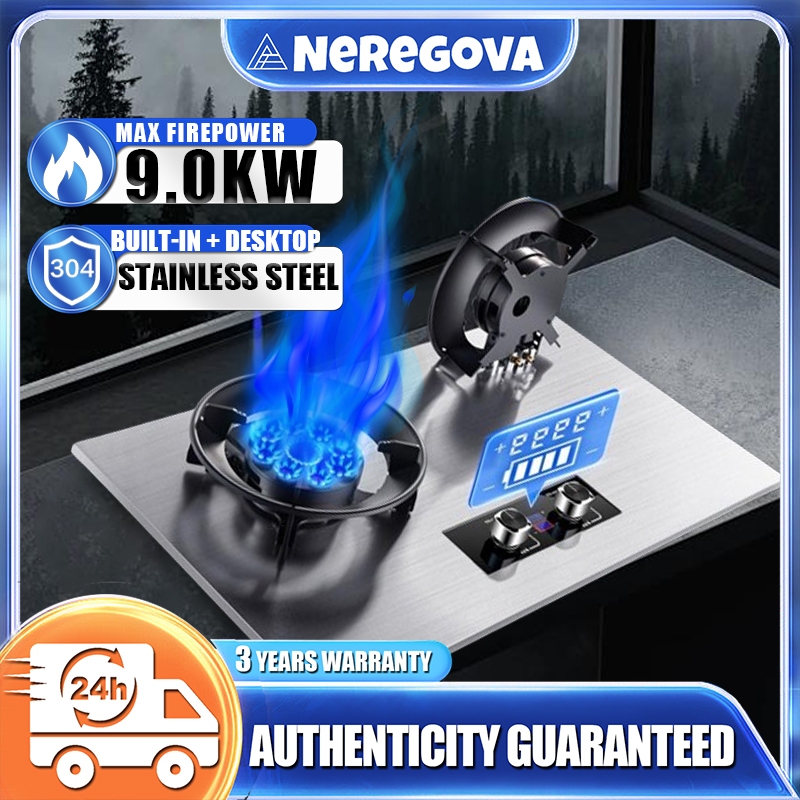 3 Years Warranty 9.0KW dapur masak stainless steel/timing dapur gas ...