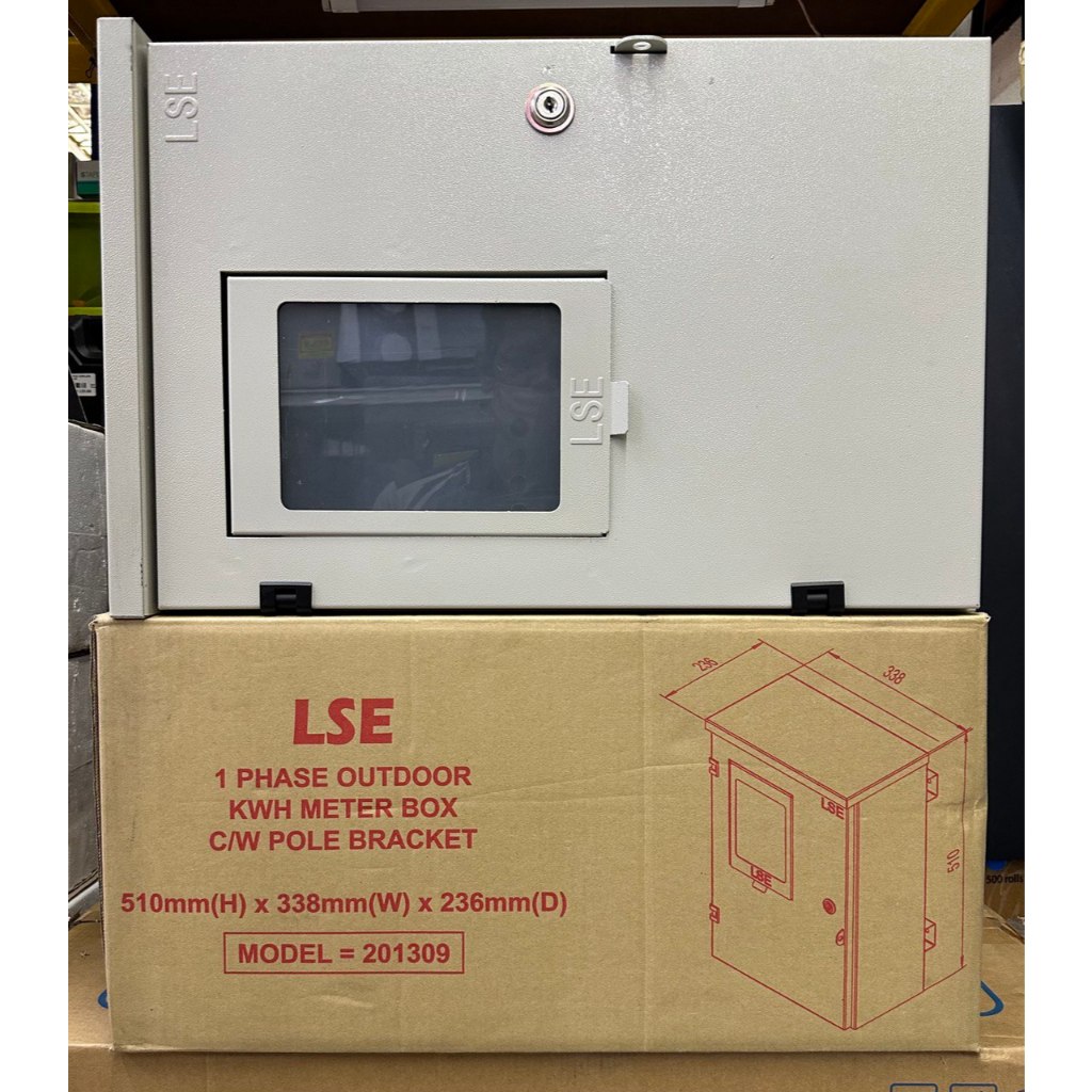 Overhead TNB| LSE - POLE TYPE SINGLE PHASE OUTDOOR KWH METER BOX ...