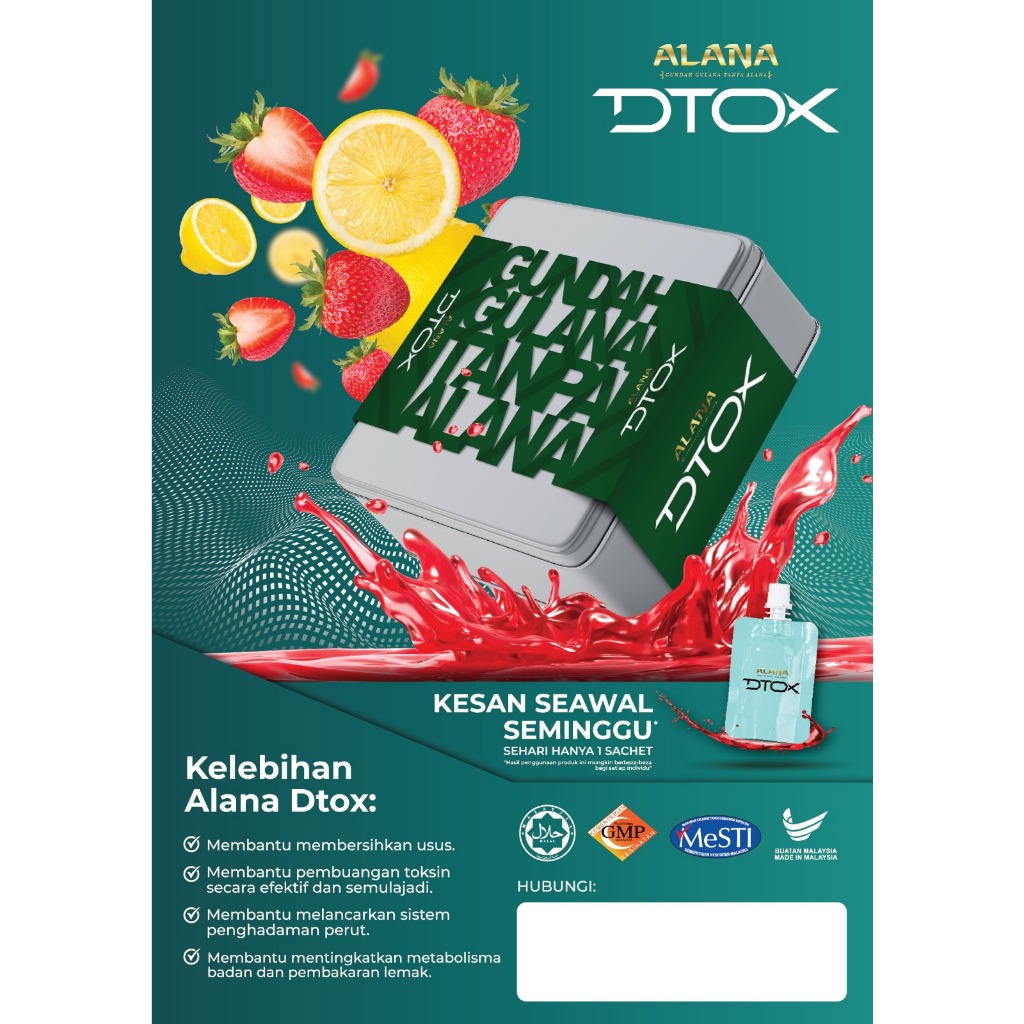 ALANA DTOX ( 10 SACHET ) | Shopee Malaysia