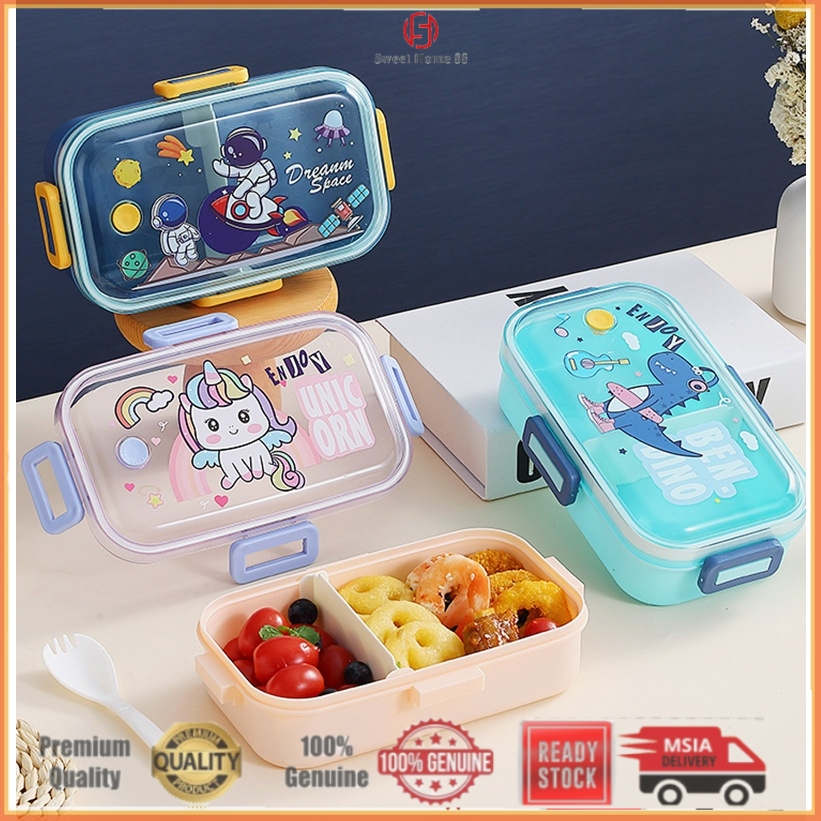Malay spot 530ml Cartoon Lunch Box Leak-Proof Food Grade Plastic ...