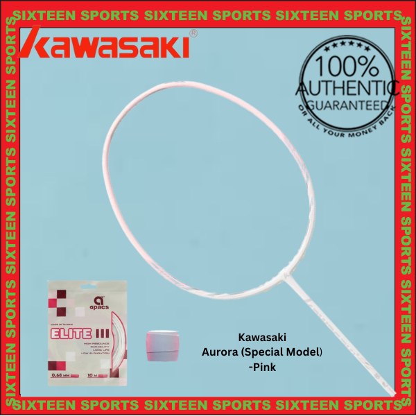 Kawasaki Badminton Racket Aurora (Special Model) | Shopee Malaysia