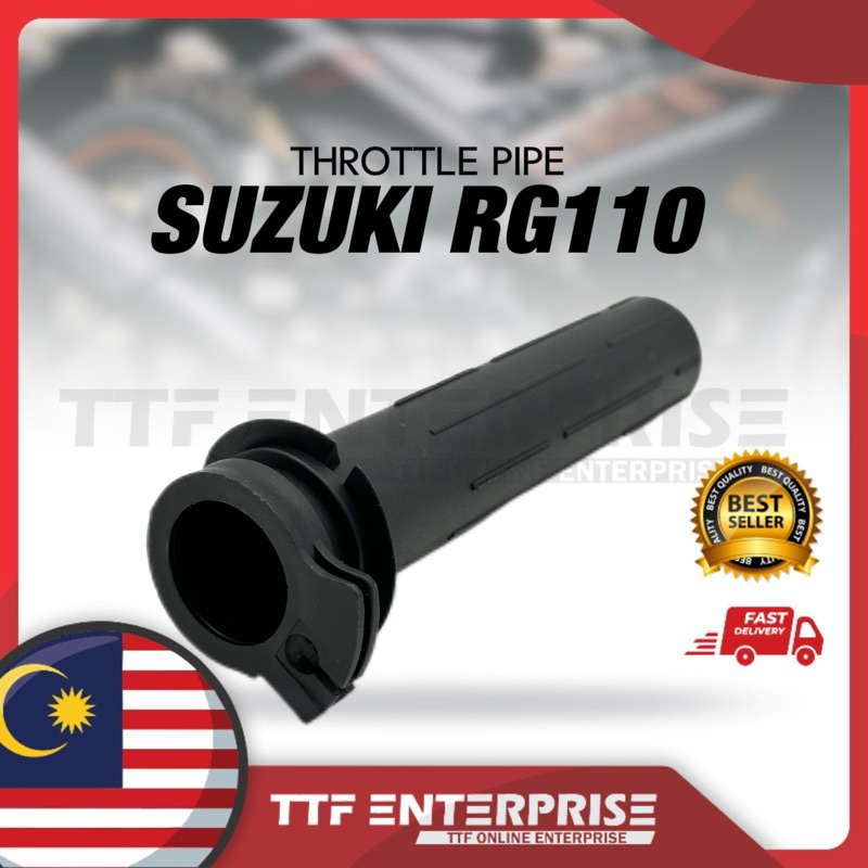 SUZUKI RG110 THROTTLE PIPE THROTTLE GRIP TUBE PIPE HANDLE GRIP RG 110 ...