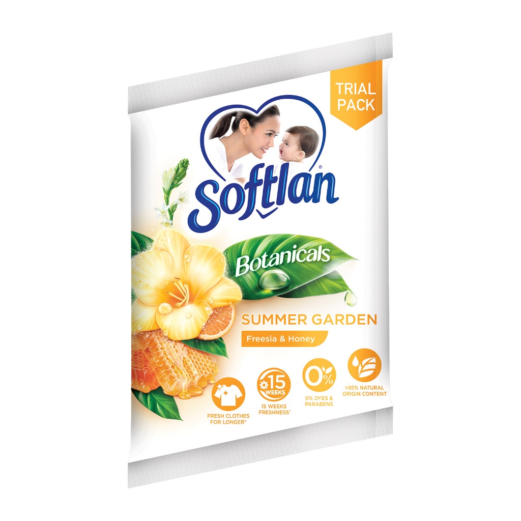 Softlan Botanicals 180ml Summer Garden | Shopee Malaysia