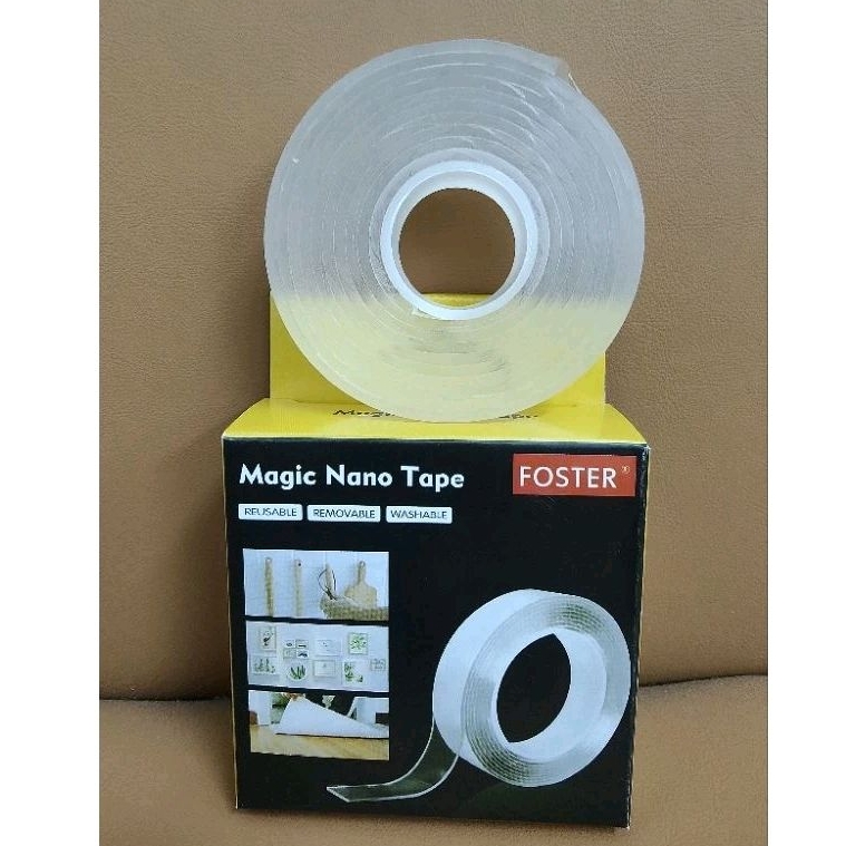 MAGIC DOUBLE SIDED NANO TAPE ORIGINAL 20MM X 1.5M PREMIUM QUALITY ...