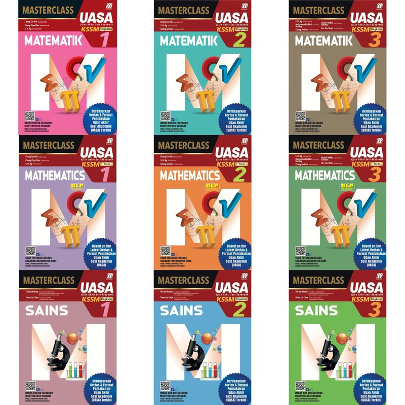 Masterclass Uasa Kssm Ting 1 2 3 Buku Rujukan Edisi 2024 Sasbadi
