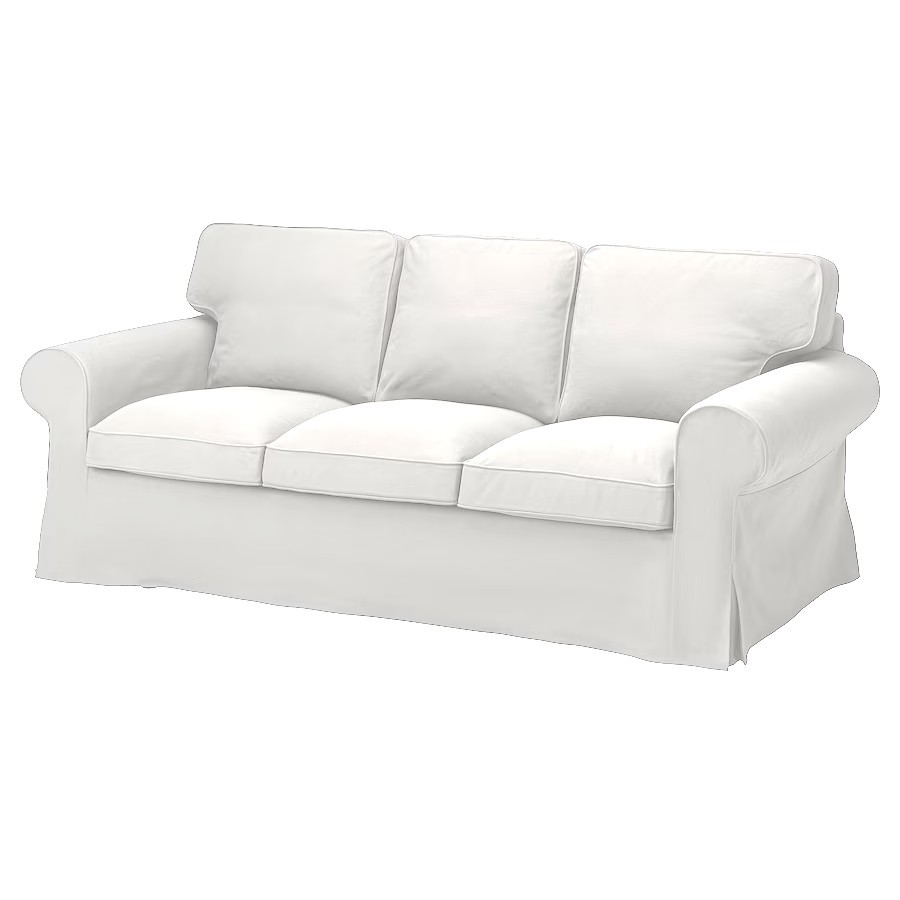 IKEA Ektorp 3-Seater Compatible Firm Type Replacement Back & Seat ...