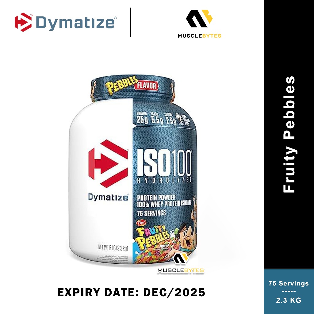 Dymatize - ISO100 Hydrolyzed [5LBS / 2.3KG] [Whey Isolate Protein] [ISO ...