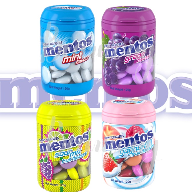 MENTOS CHEWY DRAGEES BOTTLES 120GM | Shopee Malaysia