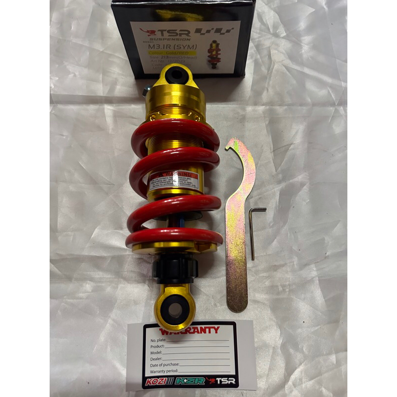 TSR SUSPENSION M3-1R MONOSHOCK FOR Y15zr Y16ZR LC135 SYM VF3 190mm 200mm 202.5mm 205mm 213mm ...