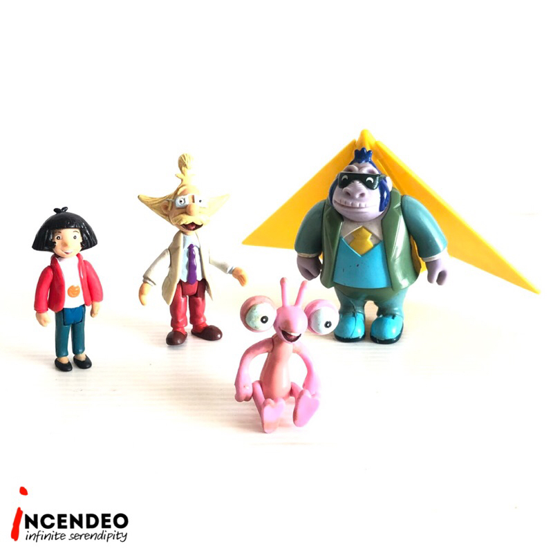 Rainbow Tommy and Oscar Figure Toys (4pcs) | Shopee Malaysia