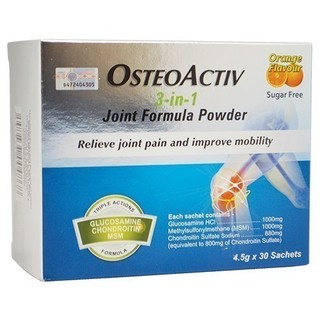 Osteoactiv 3 in 1 Joint Formula Powder (4.5g x 30s) | Shopee Malaysia