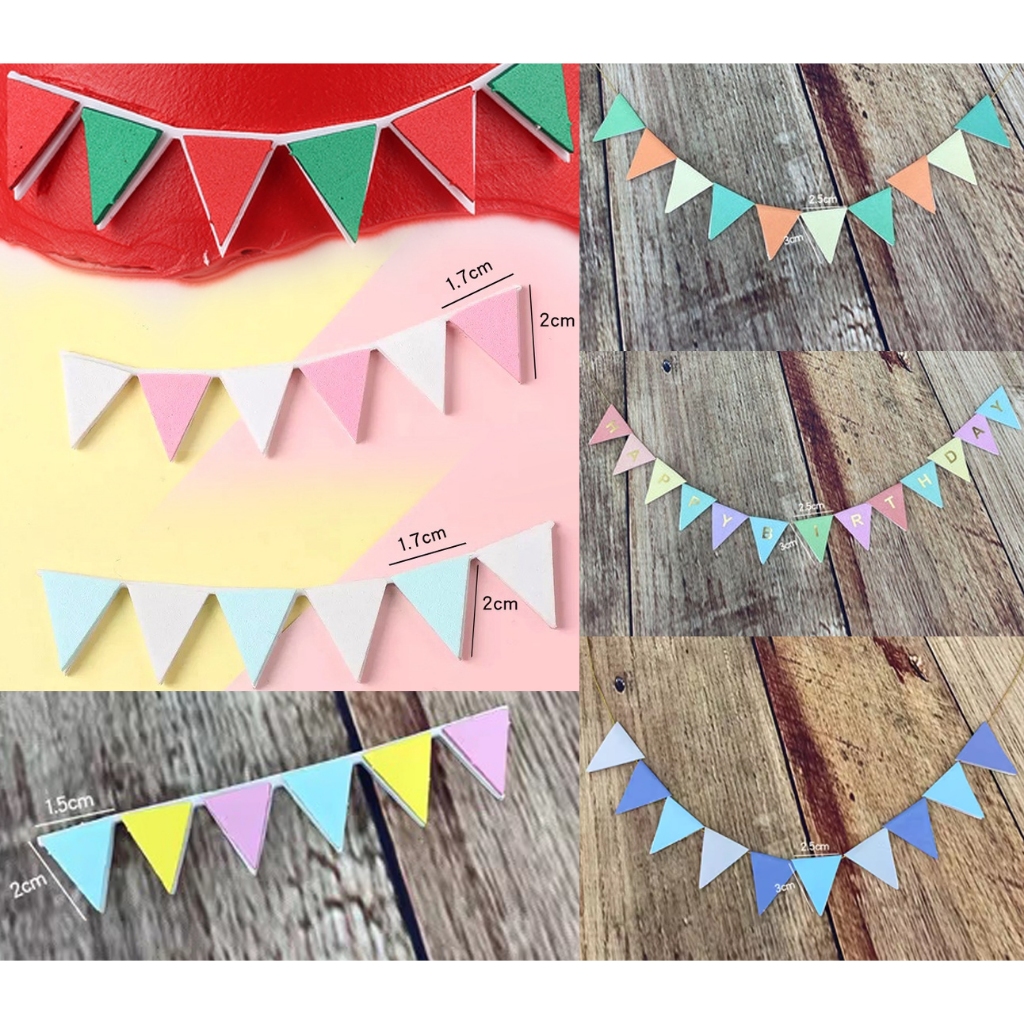 【READY STOCK】 - Mini DIY pack= Mini Flag 2D Cake Topper & Decoration ...