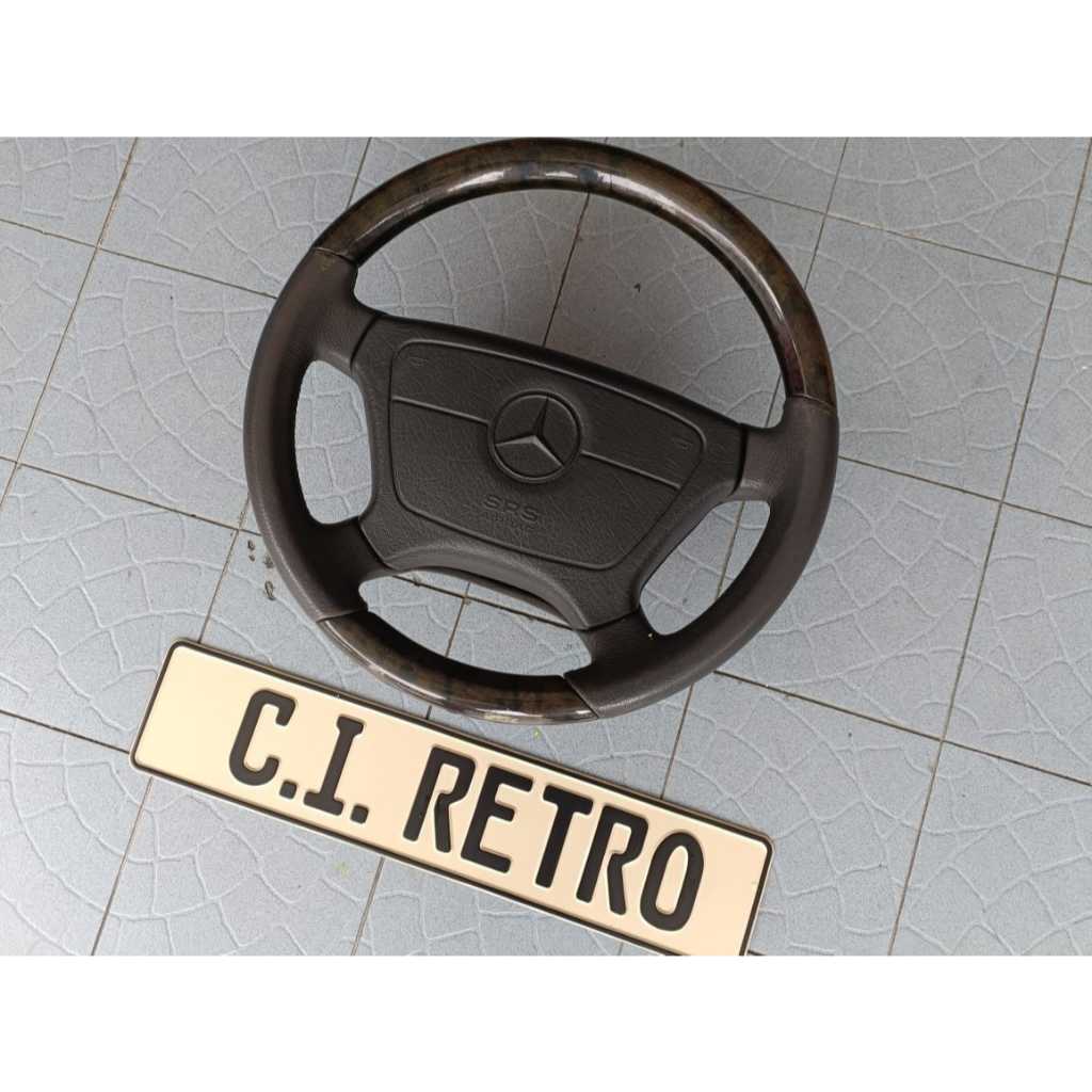 W210 W202 BIRD EYE AVANTGARDE HALF-WOOD STEERING WHEEL MERCEDES BENZ ...