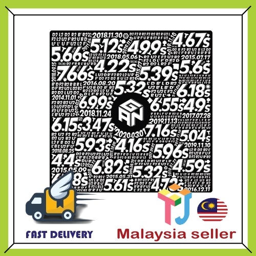 [TJ CUBE] GAN TIMER MAT (30*30) | Shopee Malaysia