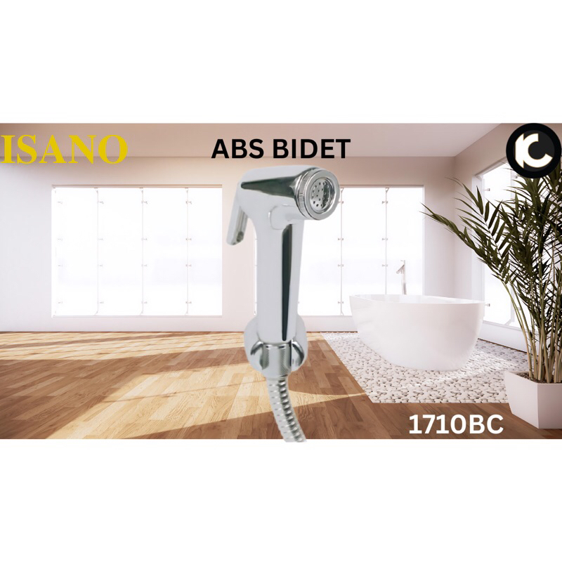 ISANO HAND BIDET SET MODEL 1710BC CHROME COLOUR (ABS CHROME) | Shopee ...