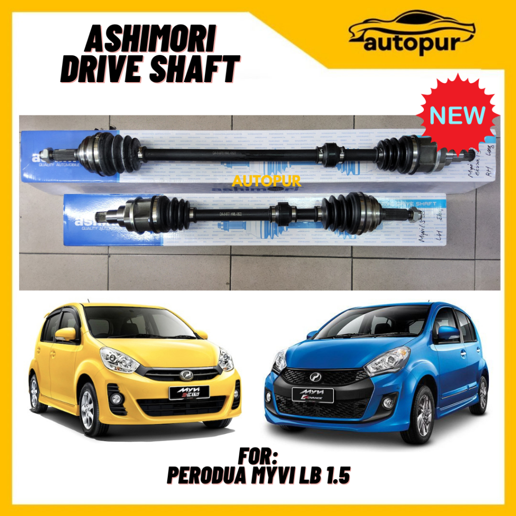 Ashimori Drive Shaft Perodua Myvi Lagi Best/Icon 1.5 | Shopee Malaysia
