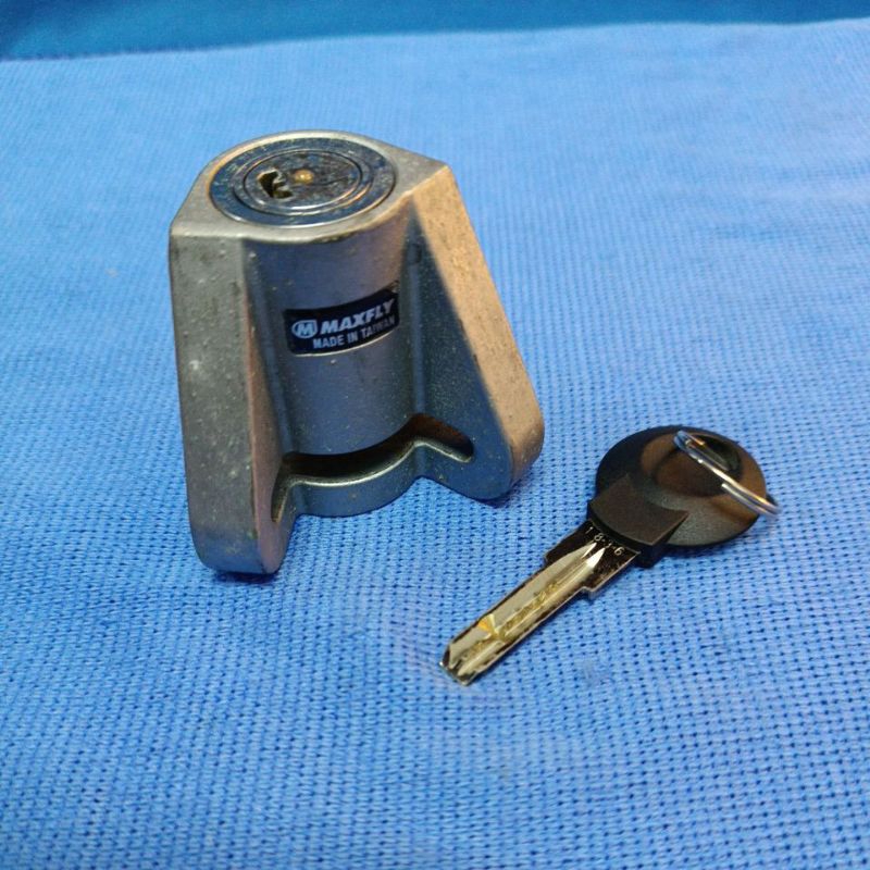Disc lock motosikal Maxfly made in Taiwan | Shopee Malaysia