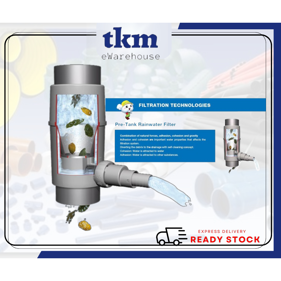 [TKM] Rain Water Harvesting Collection System Down Pipe Filter ...