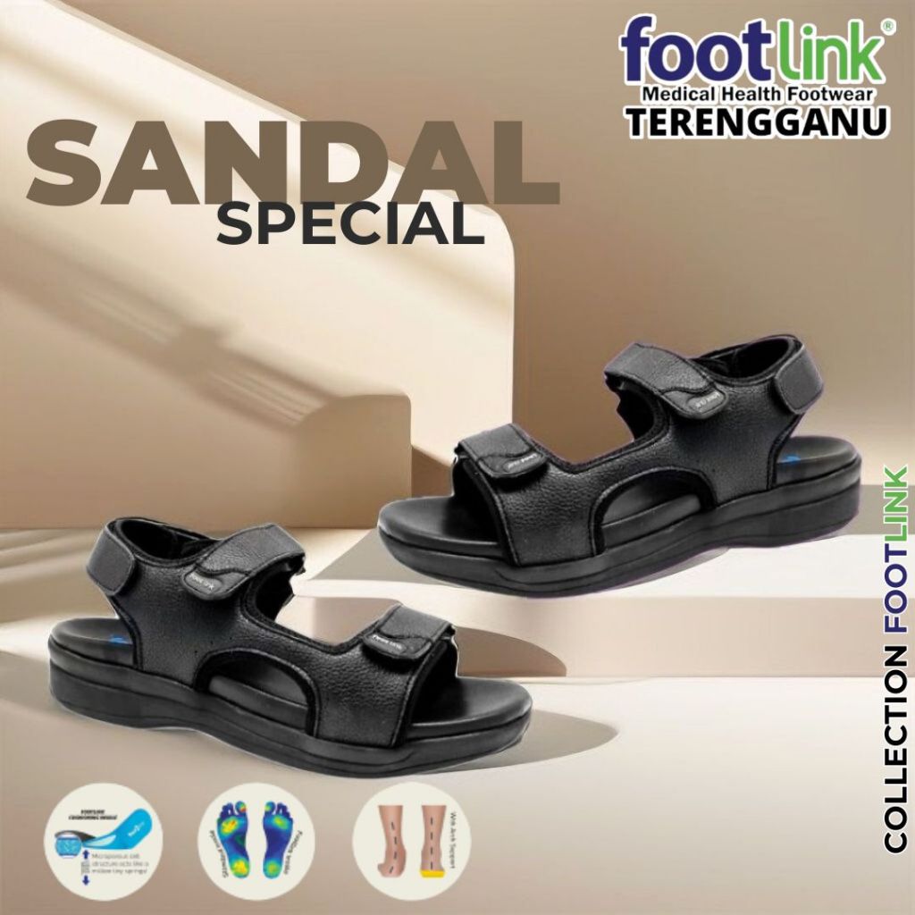 Footlink ( MS 6090 ) Medical Health Shoe , Unisex Sandal | Shopee Malaysia