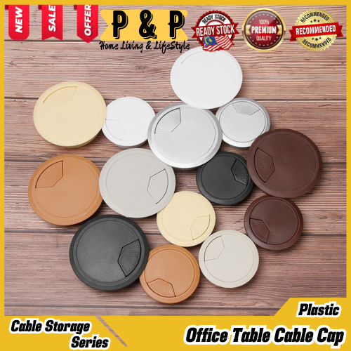 35MM / 60MM / 80MM Hole Plastic Cover Wire Cable End Cap For Computer ...