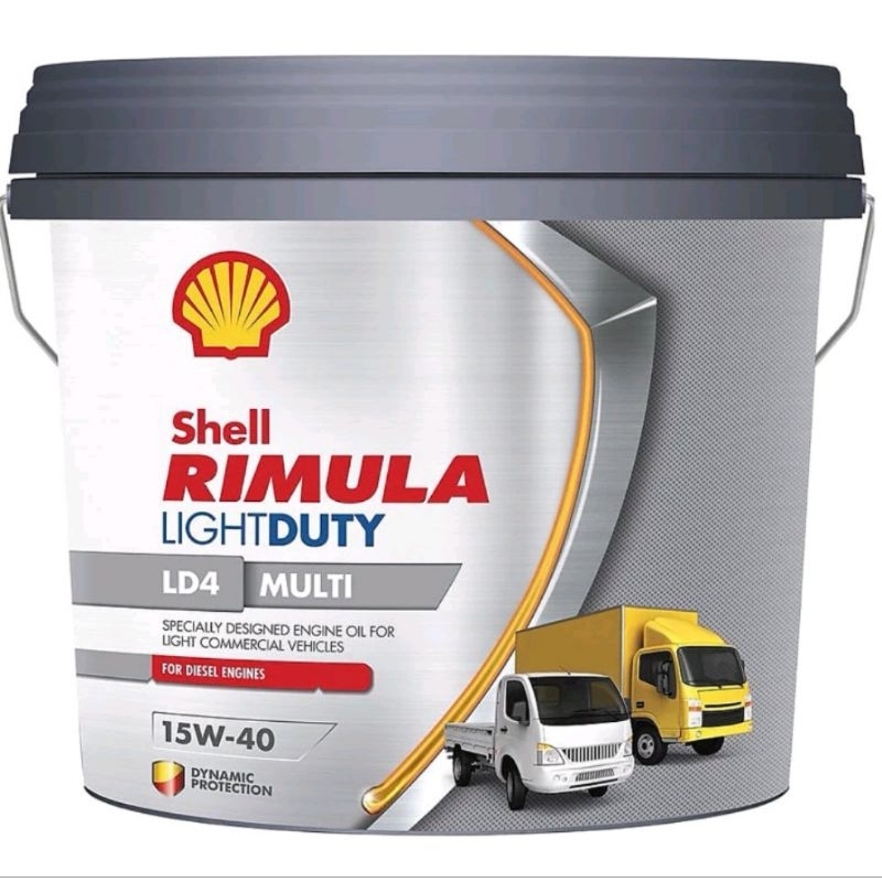 Shell Rimula Light Duty LD4 15W/40 | Shopee Malaysia