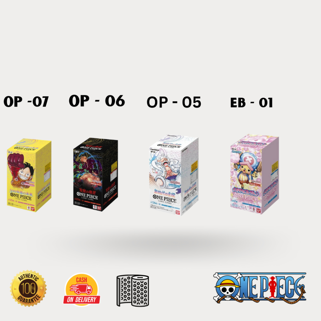 Ready Stock One Piece TCG: Booster Box / OP04 / OP05 New Era / PRB-01 / PRB 01 / OP06 Wings of ...