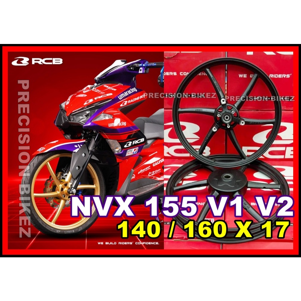 RCB SP522 RIM NVX V1 V2 AEROX 1.40x17 1.60x17 100% ORIGINAL 140 / 160 X ...
