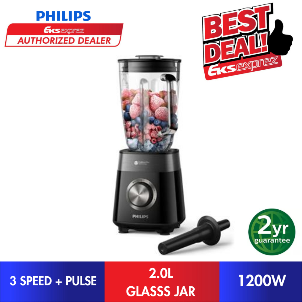 PHILIPS High Power Blender 5000 Series HR3030 , 1200W 2L | Shopee Malaysia