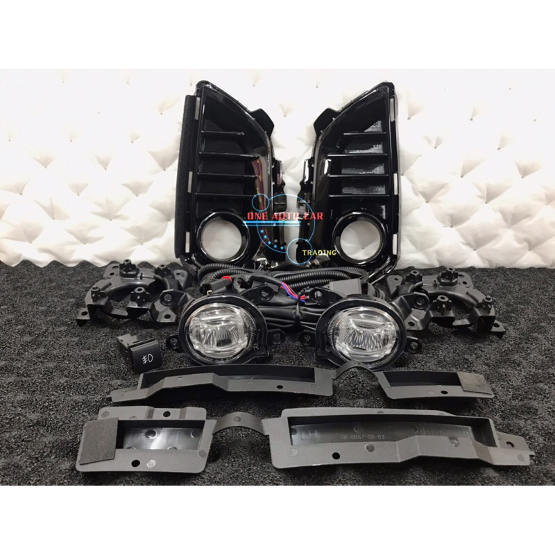 Toyota Vios D92A 2023~2024 White LED Yellow LED Fog Lamp / Complete ...
