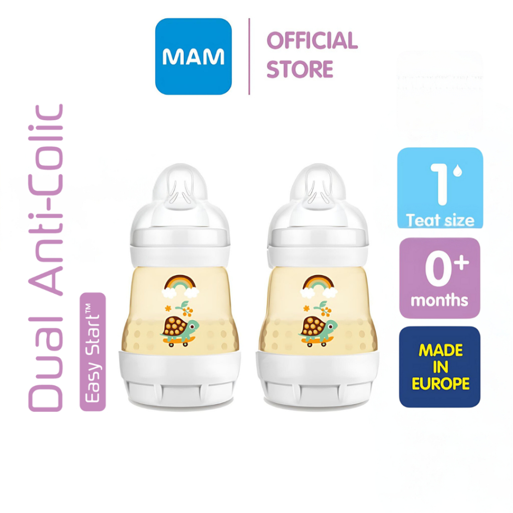 MAM Dual Anti-Colic PPSU (160ml x 2) | Shopee Malaysia