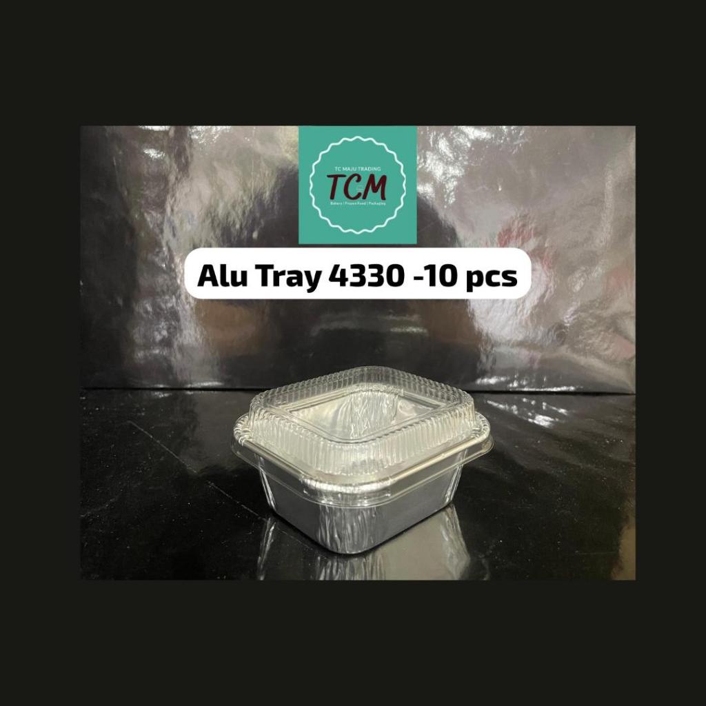 STAR Aluminium Foil Tray with Lid 4330-P Rectangle / Bekas Aluminium ...