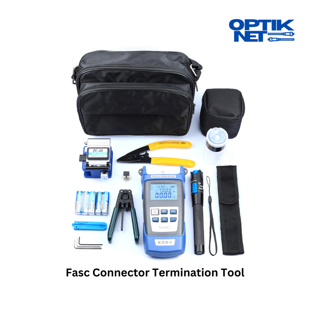 Fiber Optic Termination Tool Kit FTTH Tool Kit Fasc Connector ...