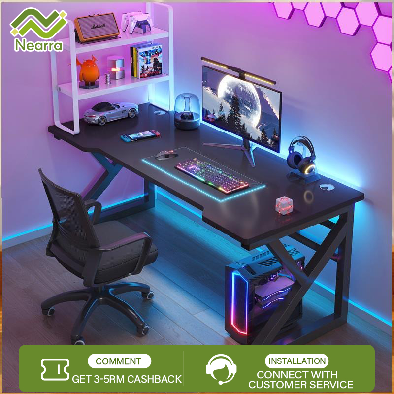 140/120/100cm Computer Table for Desktop Small Study Table Office Desk ...