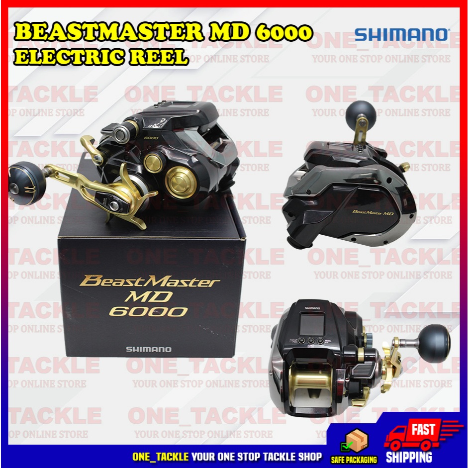 2022 Shimano Beastmaster md 6000 electric reel | Shopee Malaysia