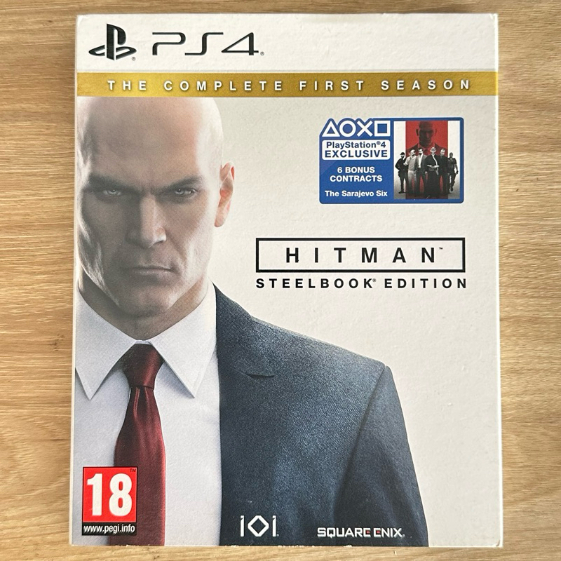 PLAYSTATION PS4 HITMAN THE COMPLETE FIRST SEASON STEELBOOK EDITION ...