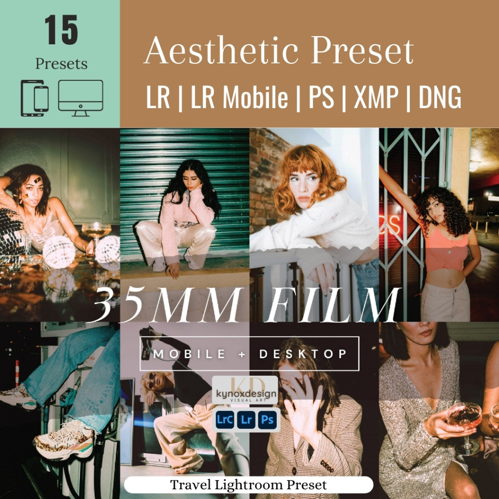 [Lightroom Preset] Aesthetic Preset - 35mm Film for LR/LR(mobile)/PS ...
