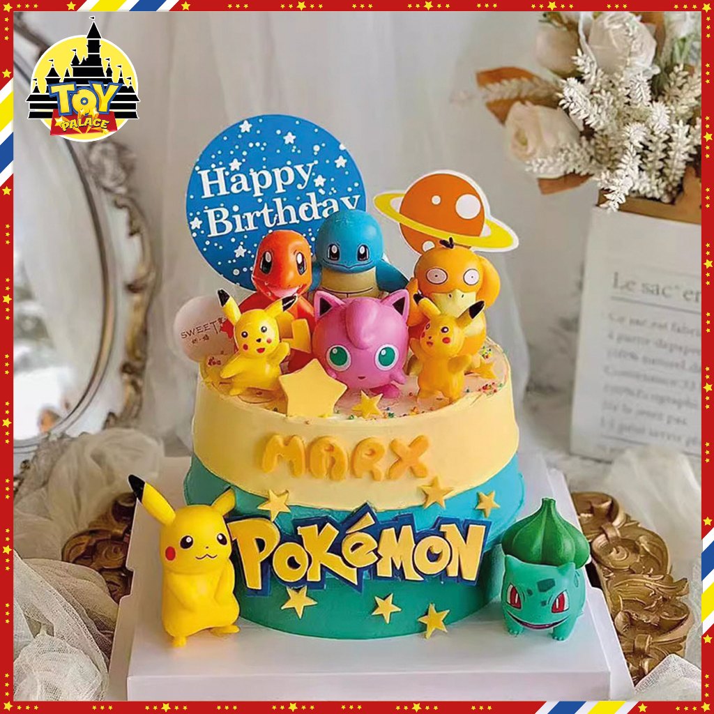 Pokemon Cake Topper Decoration | Shopee Malaysia