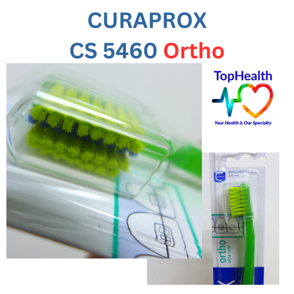 [MADE IN SWITZERLAND] TOOTHBRUSH CURAPRX ORTHO 5460 BRACES ULTRA SOFT ...