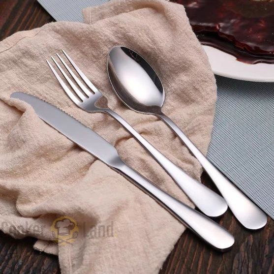 Stainless Steel Cutlery Sets Spoon/Fork/Knife/Tea Spoon/Steak Knife ...
