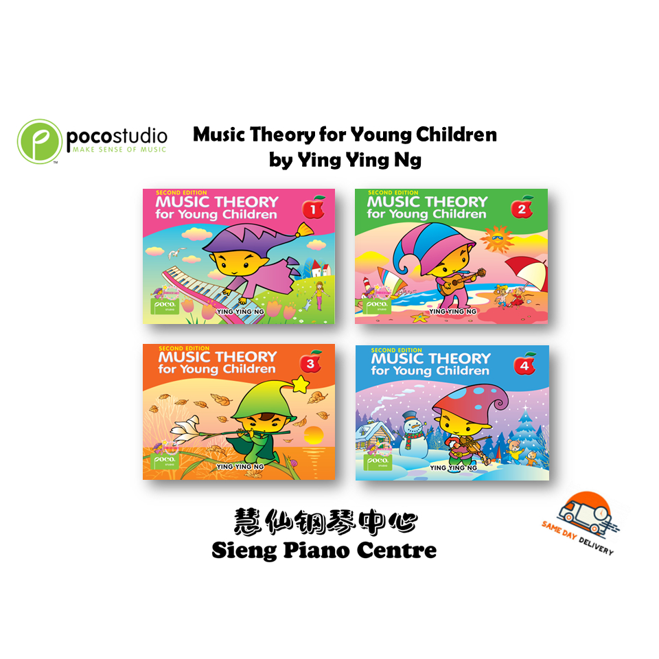Poco Studio Music Theory for Young Children Book 1-4 (2nd Edition) by ...