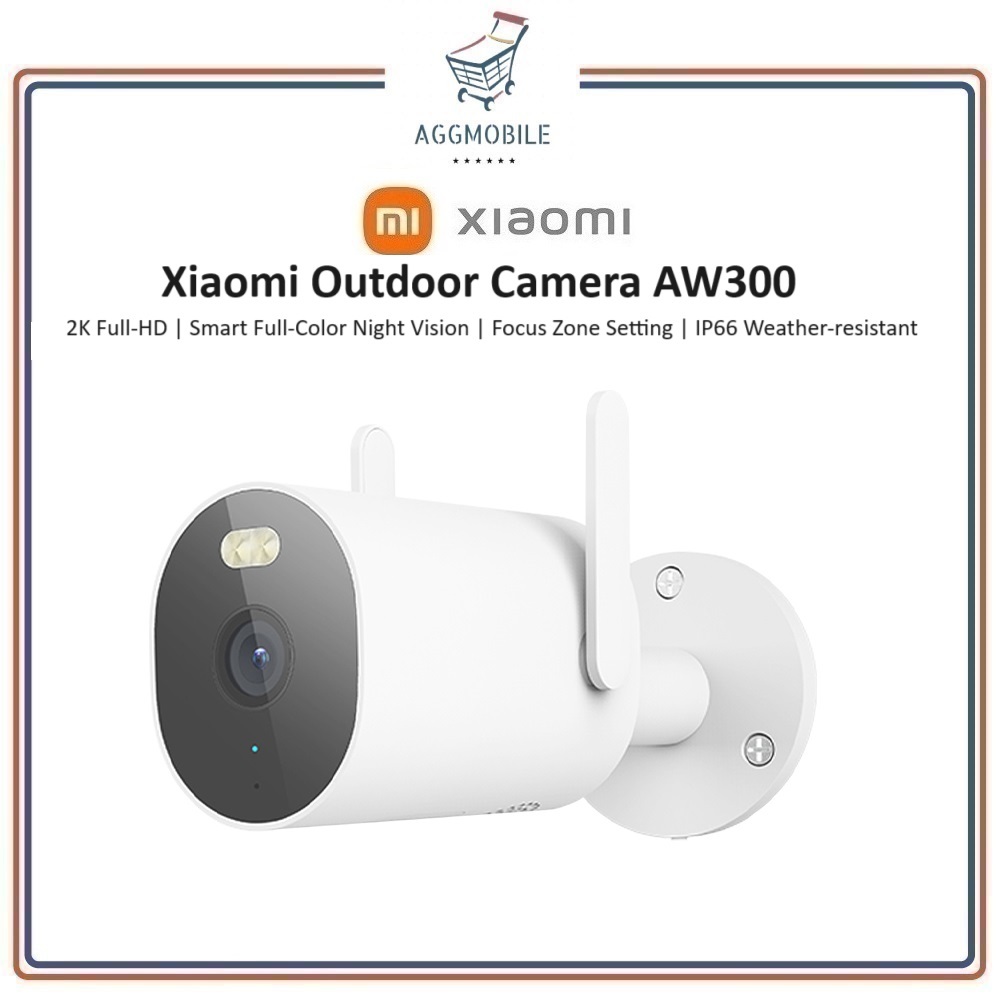 Xiaomi Outdoor Camera AW300 (2K Full HD | IP66 Weather-resistant ...