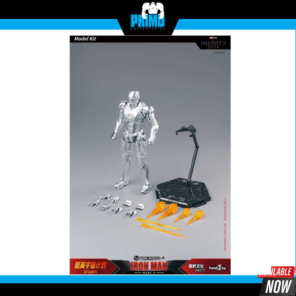 FondJoy - Infinity Saga - 1/12 Scale Iron Man MarK 2 Model Kit [Ready ...