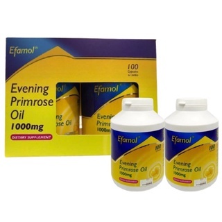 Biolife EFAMOL Evening Primrose Oil 1000mg (100's / 2x100's) | Shopee ...