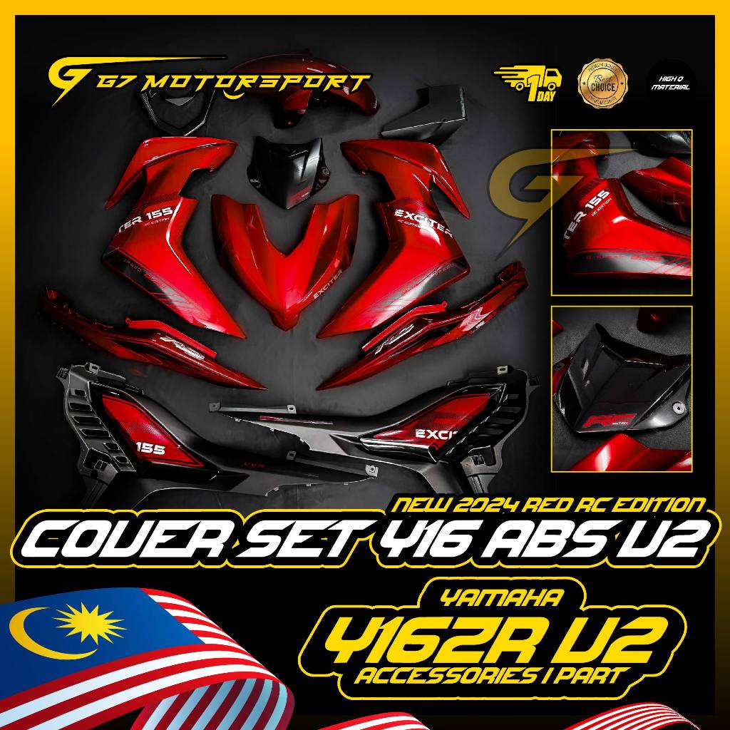 Cover Set for Y16 V2 / Exciter 155 V2 100% ORIGINAL YAMAHA 100% VIETNAM ...