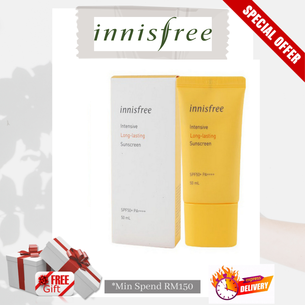 INNISFREE INTENSIVE TRIPLE SHIELD SUNSCREEN SPF 50 50ML | Shopee Malaysia