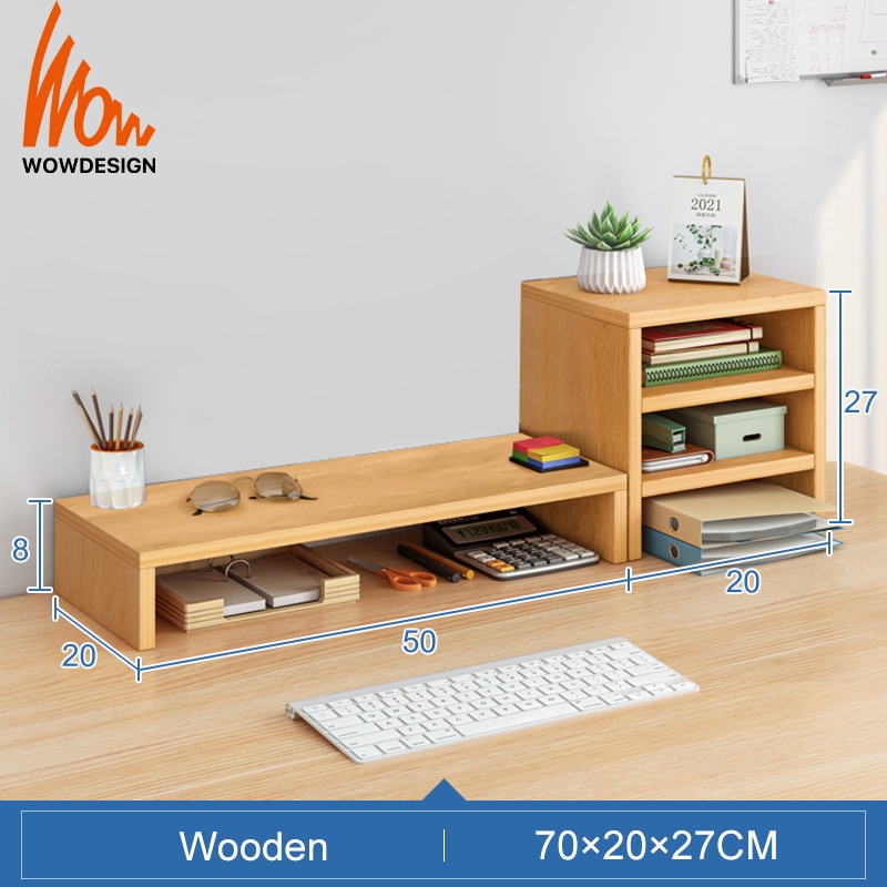 Monitor Stand Raiser Screen Increase Shelf Base Riser Laptop Stand ...