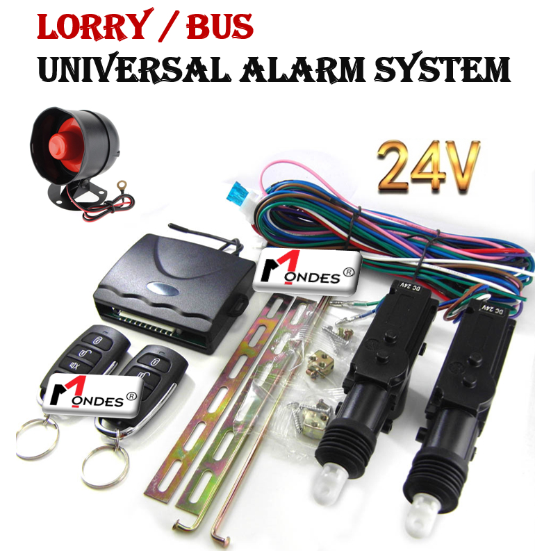 Smartstar 24V 13Pin Full Set Alarm System For Lorry Bus 24V SM24A ...