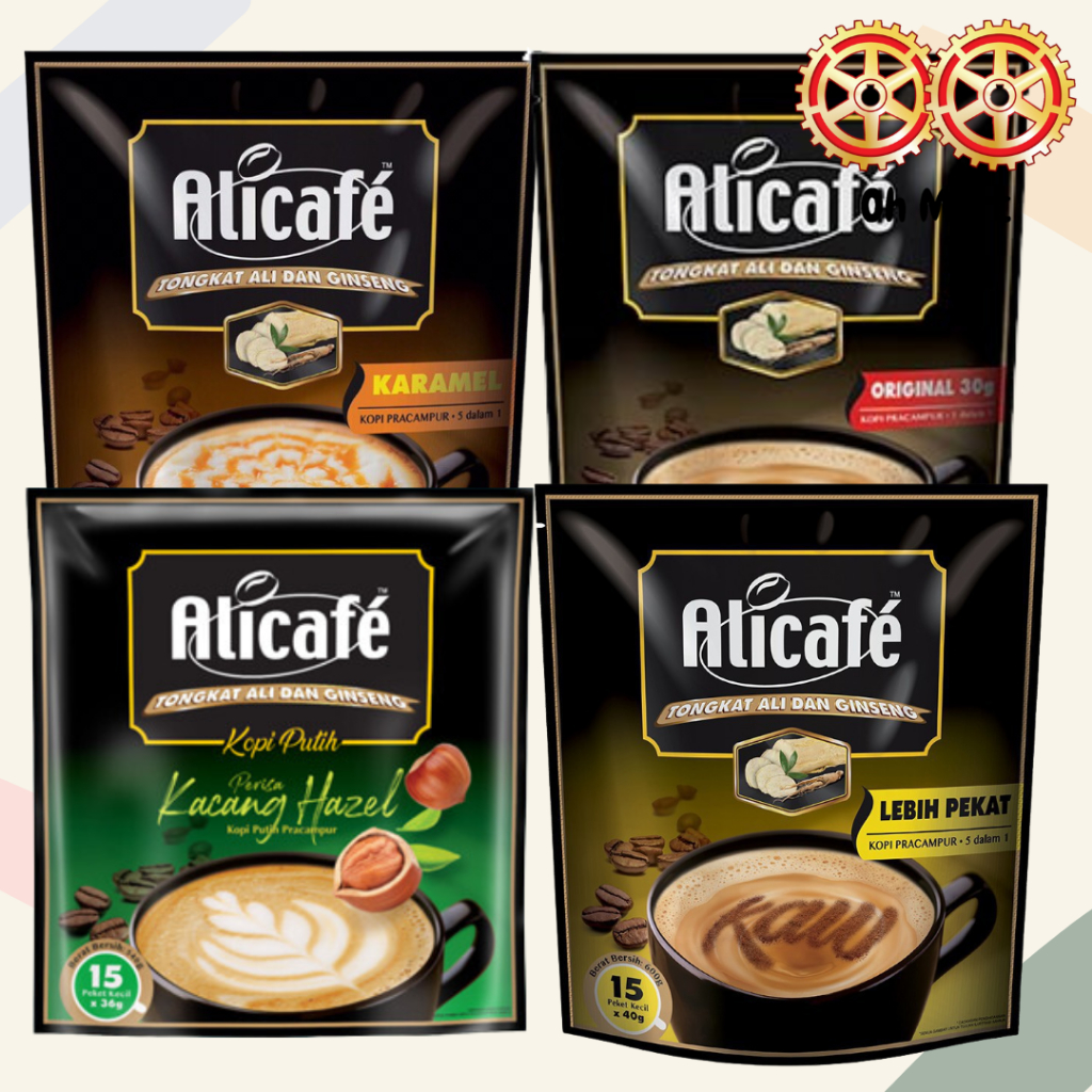 Power Root Alicafe 5IN1 Tongkat Ali & Ginseng Original/Karamel/Lebih ...